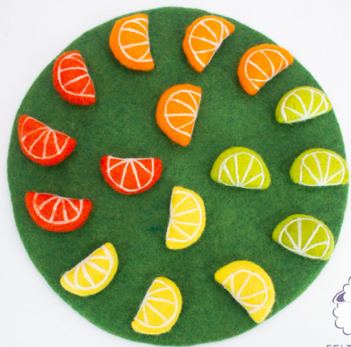 Shop Felt Fruits And Vegetables: Felt and Yarn - David Brown - Medium