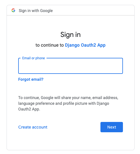 Django: Building OAuth2 client using Google account to sign in using Authlib and custom abstract ...
