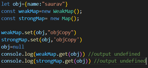 What is difference between WeakMap() and Map() | by Saurav sharma | Medium