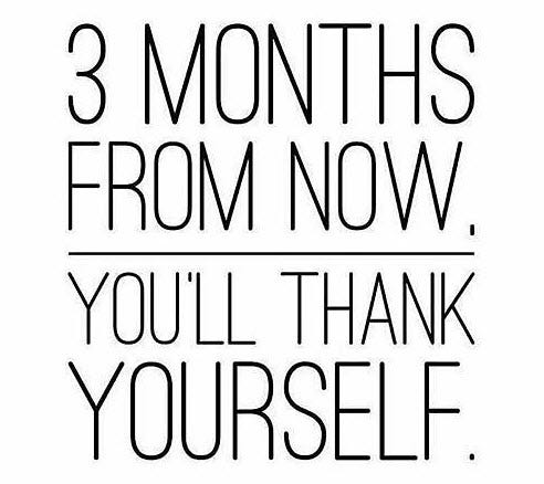 3 months from now you wish you started today | by Marc Oliver Hauser ...