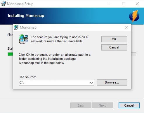 Windows: Fix problems that block Monosnap from being installed - Monosnap - Medium