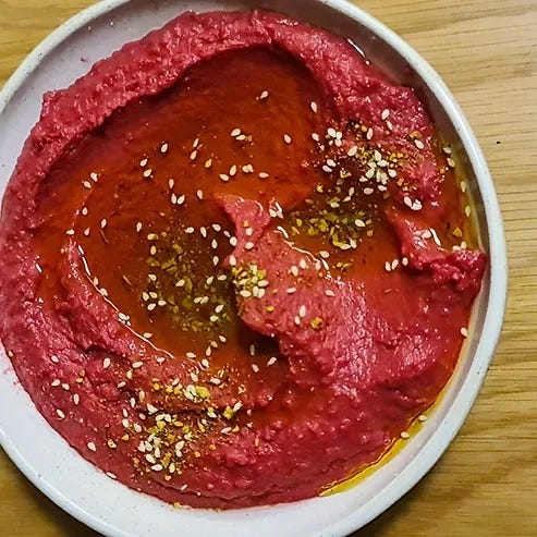 Beetroot Hummus Recipe - Spices Australia - Medium