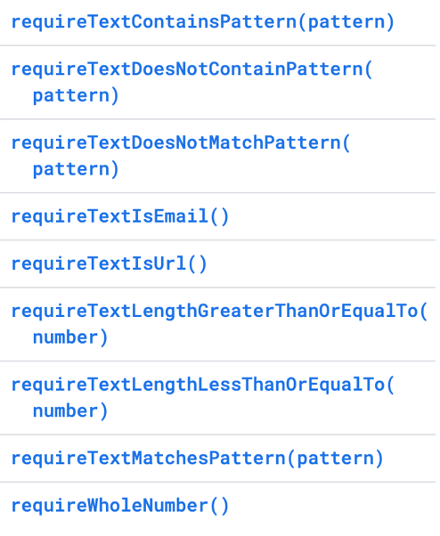 Apps Script Basics — How to set up Google Form validation | by Baz Roberts | Medium