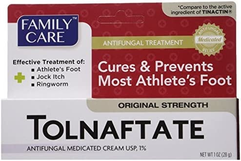 2 Pack Tolnaftate Cream USP 1% Antifungal Athlete’s Foot Compare to ...