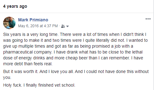 Vet School: or How I Learned to Stop Worrying and Love Failure | by ...