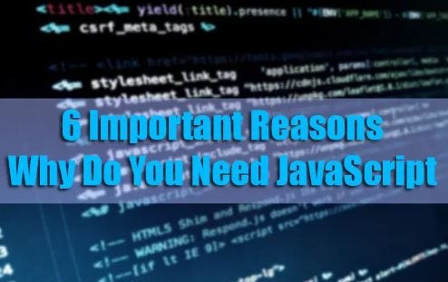6 Important Reasons Why Do You Need JavaScript - Affan IT - Medium