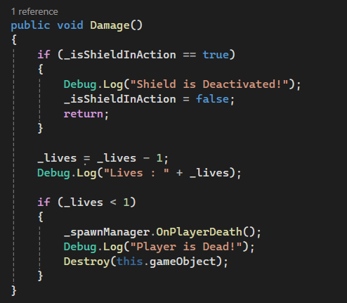 Preventing Player Damage with Shield Power-Ups in Unity | by JUMAMUROD ...