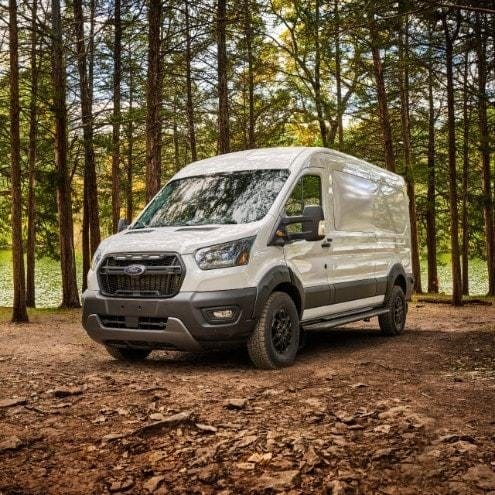Experience #vanlife in the 2023 Ford Transit Trail Van near Louisville ...