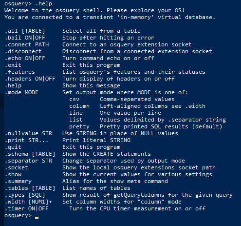 Osquery: Basics | by sekuD | Jan, 2025 | Medium