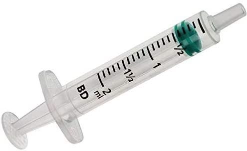 Syringe 2ML Luer Slip - Private Pharma Ltd - Medium