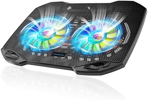 New Version Laptop Cooler, 2 Fans, RGB Light, 11–15.6", 2020 - Choice ...