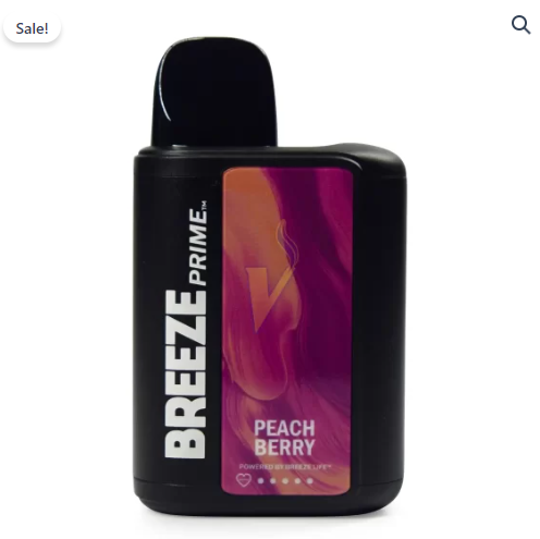 Peach Berry Breeze Prime 6000 Puffs - Richard - Medium