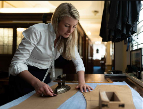 Discover the Top Savile Row Tailors: Meet Caroline Andrew — The Best ...