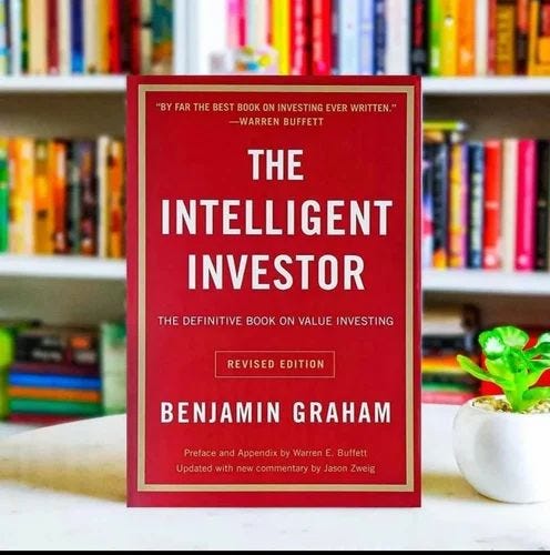 “The Intelligent Investor". “The Intelligent Investor" by Benjamin ...