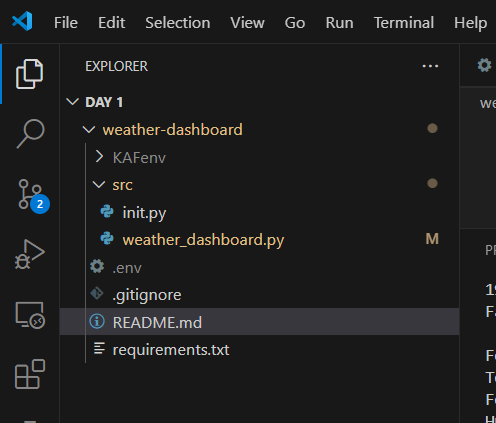 DAY 1 : BUILDING A WEATHER DASHBOARD APP WITH AWS AND PYTHON. | by ...