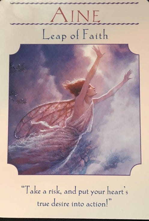 When SHE shows up as Aine ~. Taking a Leap of Faith. HER inner… | by ...