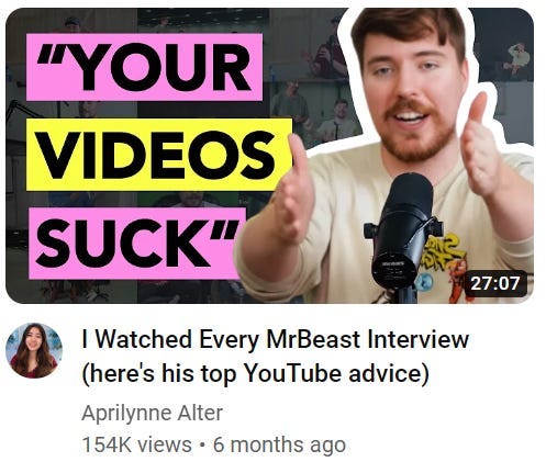 I watched every Mr Beast interview (here’s his top YouTube advice ...