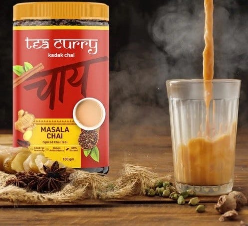 Teacurry Masala Chai. Tea is a staple beverage masala milk… | by Pankaj ...