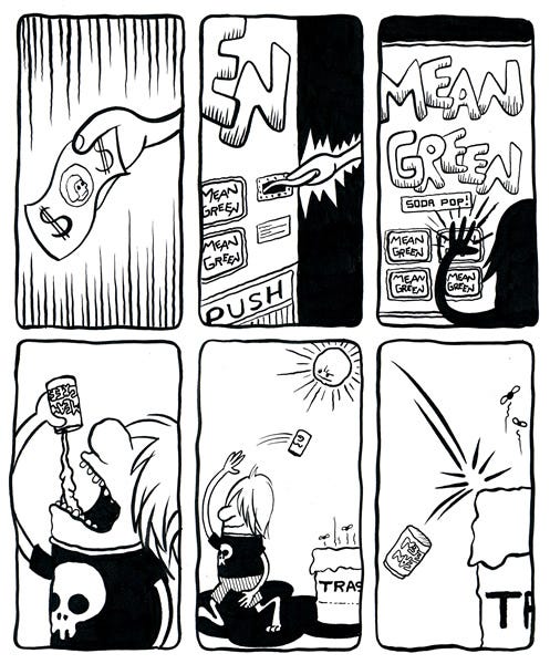 My Comics: “Green to Green,” a wordless short | by Dara Naraghi | Jul ...