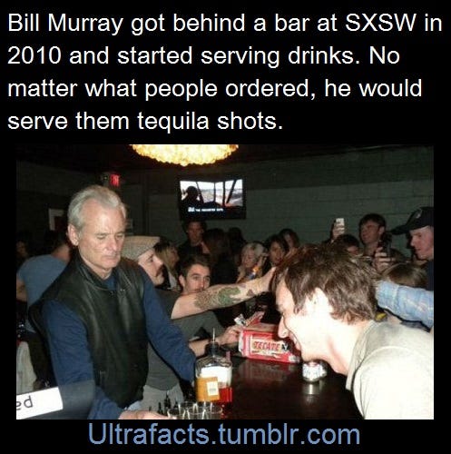The Life Improvic — Learning from Bill Murray’s Habit of Random ...