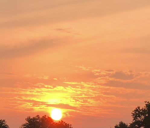 sunset haiku | Medium