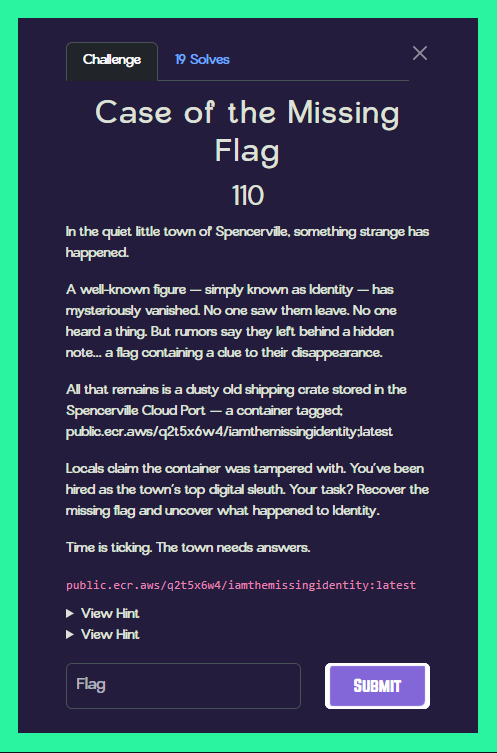 Cloud Village CTF — Case of the Missing Flag | by Mythreya Hardur ...