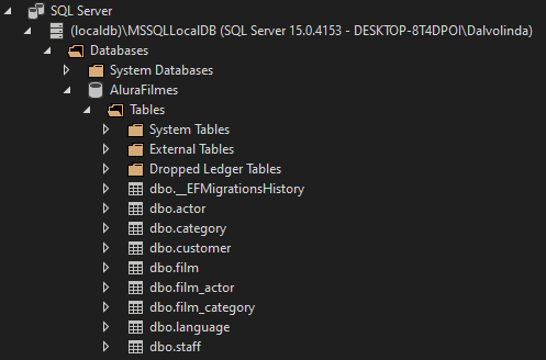 C#: Entity Framework Core part 1: Mapping a pre-existing database | by Dalvolinda Silva | Medium