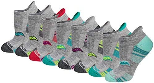 Saucony Women’s Performance Heel Tab Athletic Socks (8 & 16 Pairs) | by ...