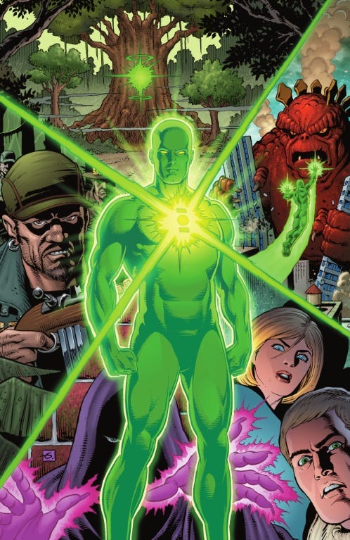 A Green Lantern that appears to really be a Swamp Thing | by Nicholas ...