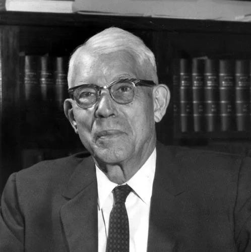 Tal día como hoy, en 1893, nace Adelbert Doisy, bioquímico ...