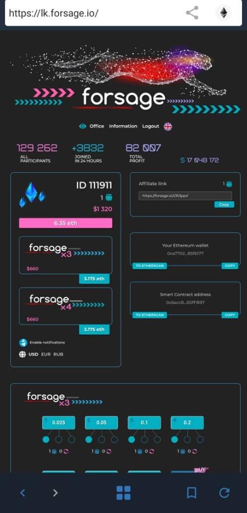 FORSAGE FULL REVIEW. Forsage! Just when 2020 will get… | by Kay | Medium