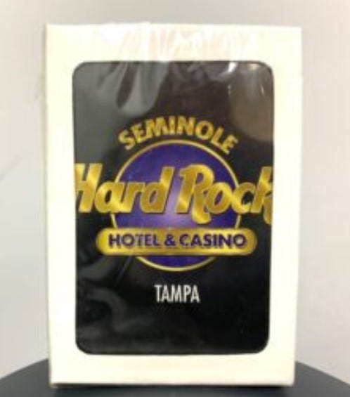 Hard Rock Tampa Playing Cards - The Computer Magician LLC - Medium