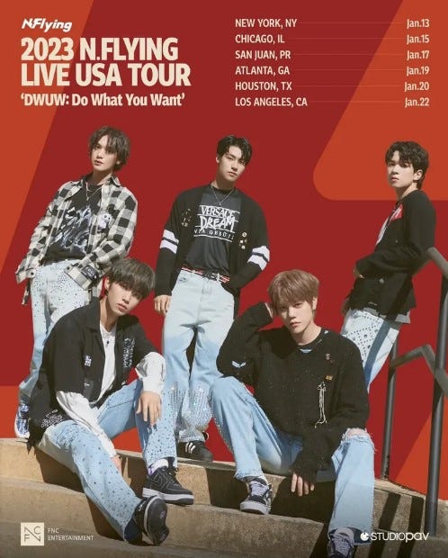 LIVE | 2023 N.Flying Live USA Tour “DWUW: Do What You Want” - Viska ...