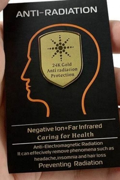 DO EMF PROTECTION STICKERS WORK?. PROTECT YOURSELF FROM RADIATION WITH ...