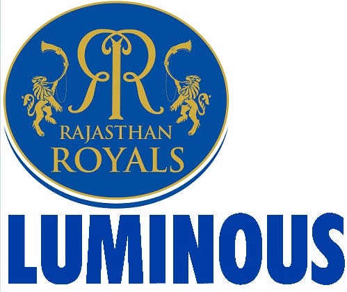 Rajasthan Royals Announce Luminous Power Technologies as Title Sponsor ...
