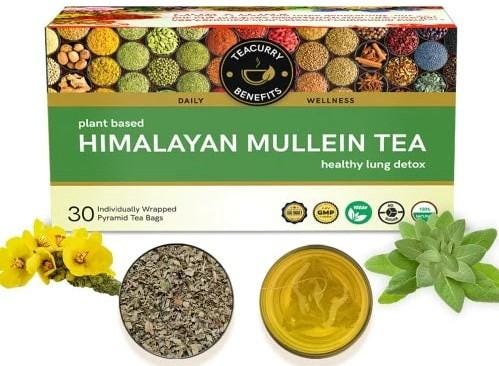 Teacurry Himalayan Mullein Tea. The mullein plant has many healing ...