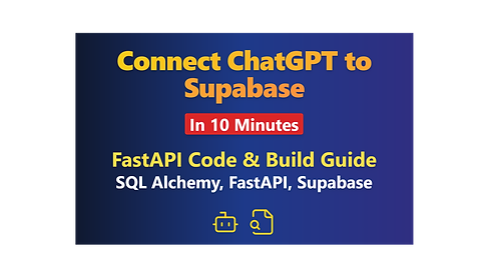 Connect ChatGPT to Supabase in 10 mins. | by Amar Harolikar | Medium