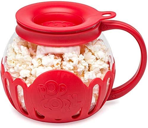 Ecolution Patented Micro-Pop Microwave Popcorn Popper with Temperature ...