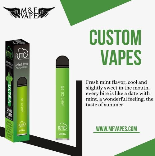 Custom vapes - Qingdao Huaxinda Technology Co., Ltd. - Medium