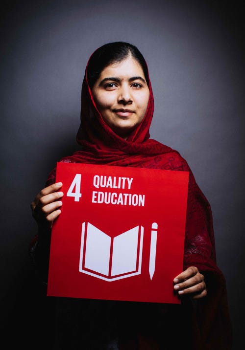 SDG: Goal 4. “In some parts of the world, students… | by Malala Fund ...