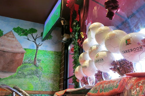 Football and Fufu at La Savane. (Archive: June 20, 2014) by Matt MacVey ...