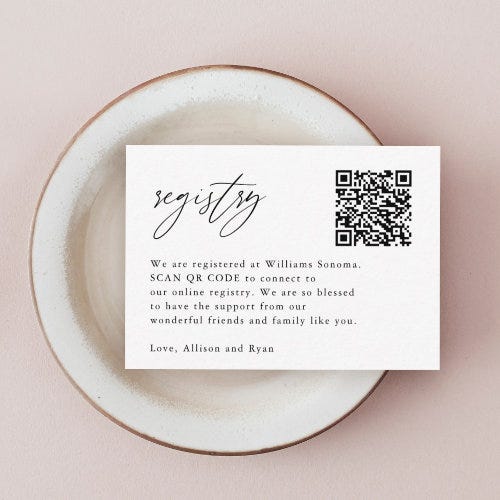 Quintessential Elegance: A Review of the Sophisticated QR Code Wedding ...