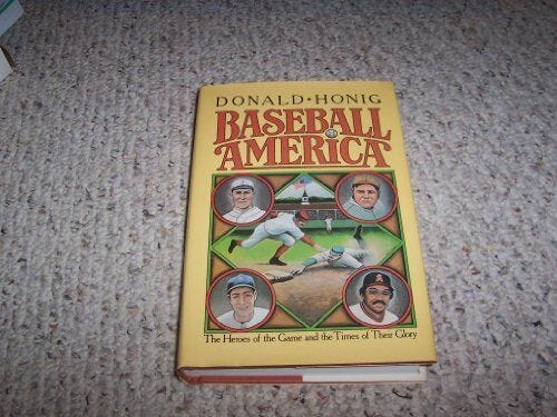 Constant Reader Book of the Month Club November: Baseball America by ...