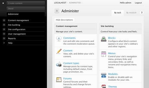 Admin 2 + Rubik: Improved UI for Drupal Admins | by Development Seed ...