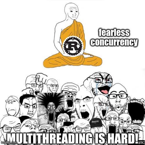 An Explanation To Fearless Concurrency In Rust And Comparison Against Python By Primerpy 8173