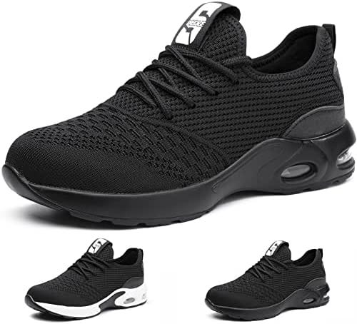 Gainsera Light Safety Trainers with Steel Toe Cap Men Women Safety ...