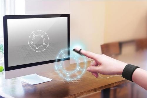 Virtual Objects Can Be Felt In Virtual Space With 3D-Haptics Technology ...