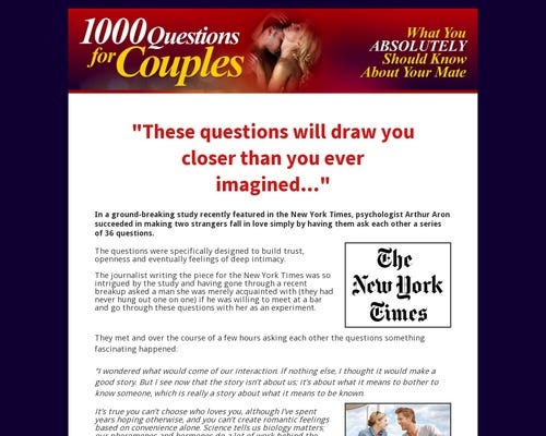 1000 Questions for Couples — official site | by Dyeshamargery | Dec ...