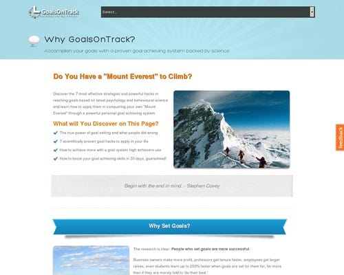 GoalsOnTrack — Goal Software for High Achievers | by Jamellenitasha ...