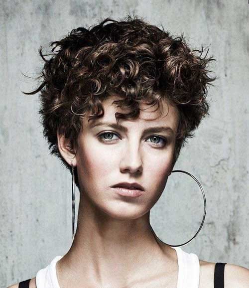 Short Curly Hairstyles 2017. Wavy surface looks more excellent on… | by ...